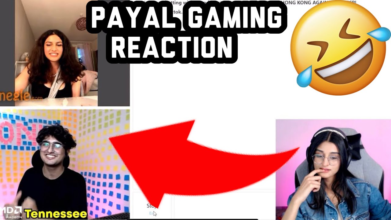 Payal Gaming Funny Reaction🤣 | Payal Reaction | Funny Video - YouTube