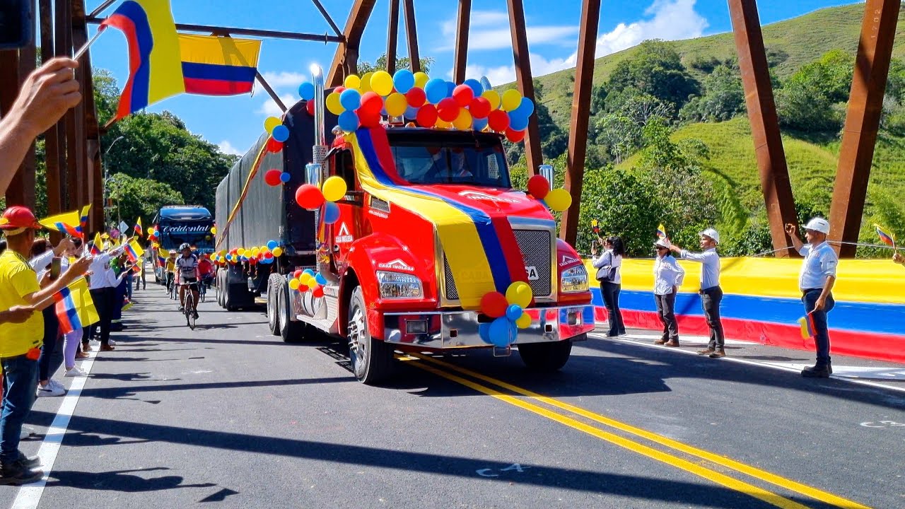 Inauguración y Apertura del puente sobre el Río La Vieja entre QUINDÍO ...