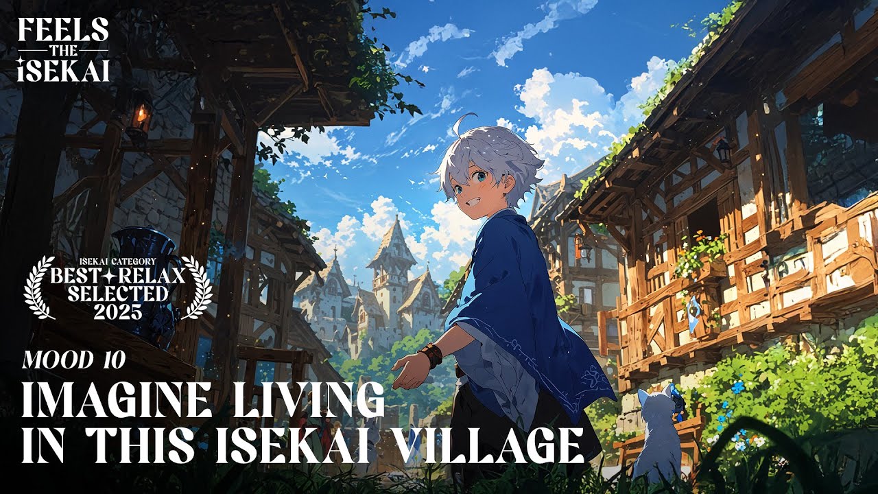 🎧 imagine living in this isekai village 🏞️ 🍃 - Isekai Anime Relaxing ...