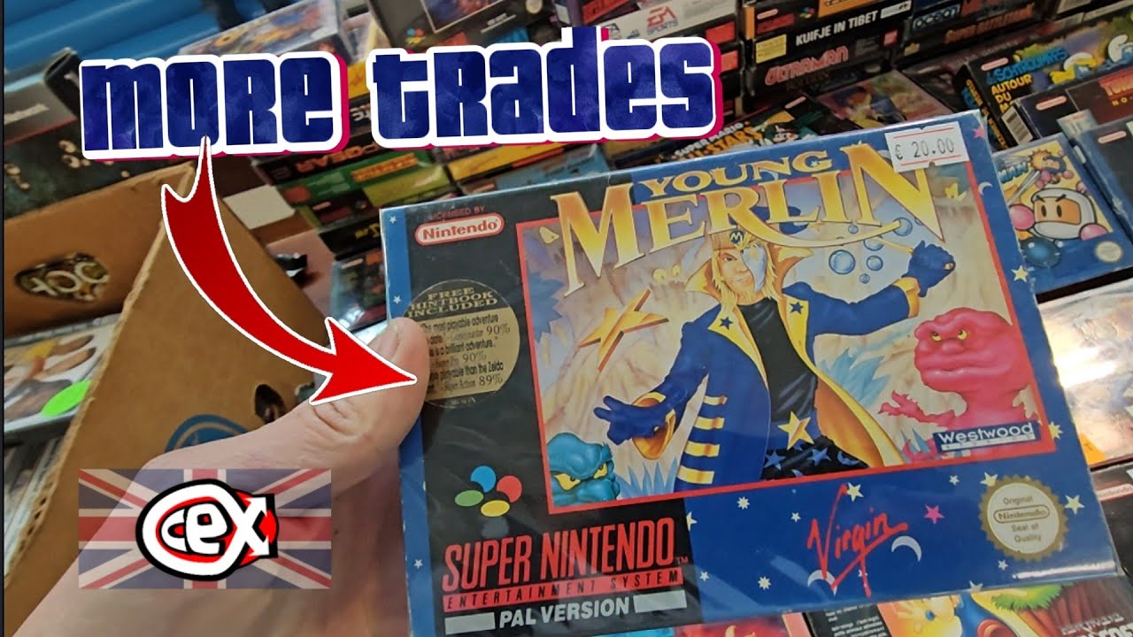 More BOXED Super Nintendo games to trade in at CEX UK - YouTube