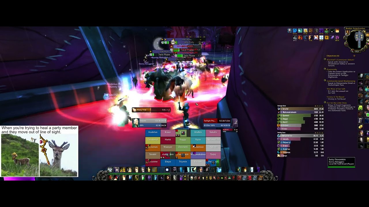 Cataclysm Classic - BoT 1/6 HC + TotFW normal - Discipline Priest - YouTube