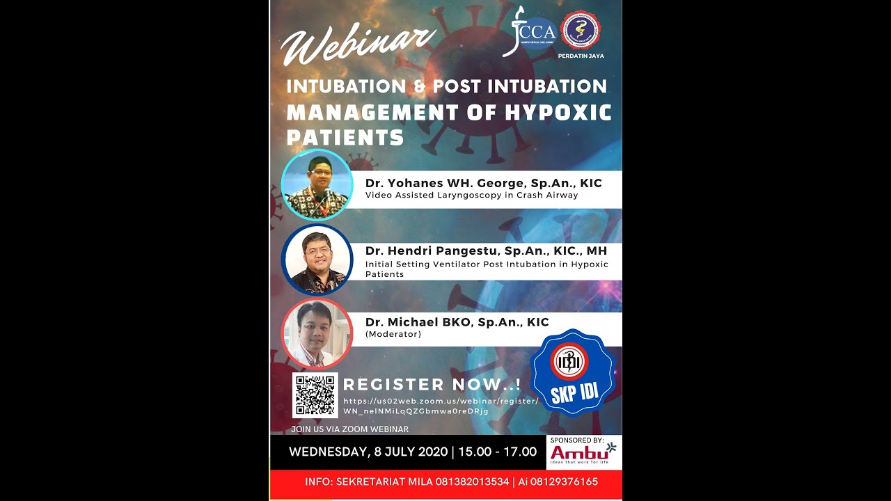 Intubation and Post Intubation Management in Hypoxic Patients - YouTube
