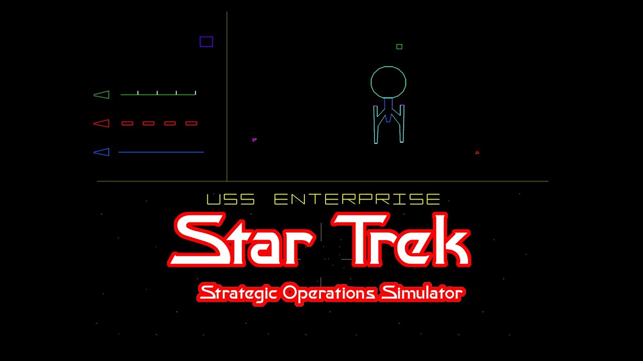 Star Trek: Strategic Operations Simulator - Star Trek Arcade Game 1983 ...
