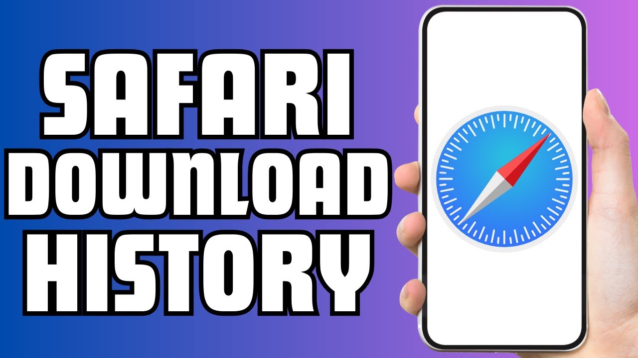 How To Check Safari Download History - YouTube