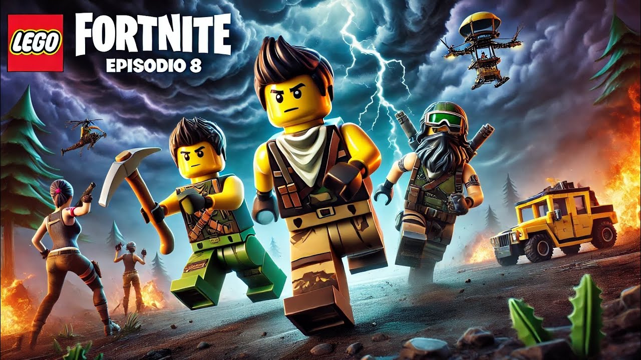 Si va nella tempesta!!! Episodio 8 Vanilla lego fortinite - YouTube