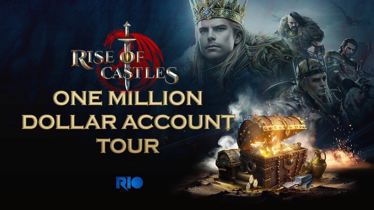 Inside a Million Dollar Castle🏰 || Rise Of Castles || S832 (Age-819 ...