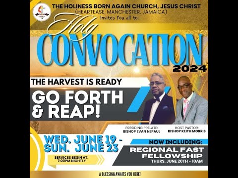 Holy Convocation 2024 | June 23, 2024 - YouTube