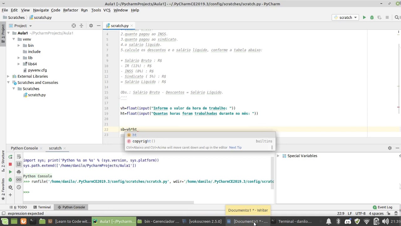 Codificando problemas em Python - YouTube