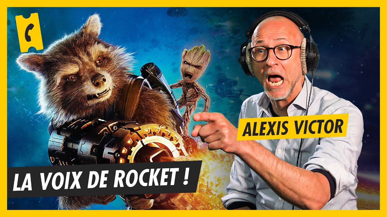 La VF de Rocket Raccoon nous raconte la création de cette voix iconique ...