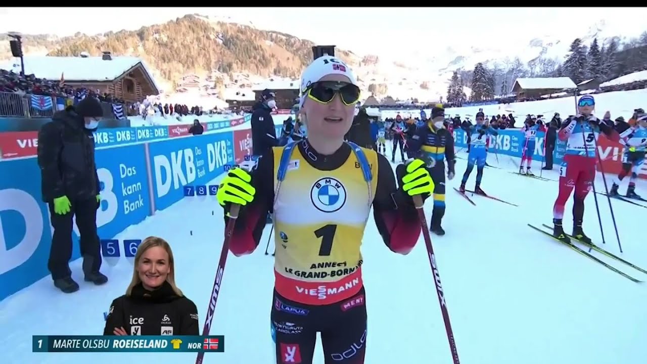 Annecy-Le Grand Bornand Women's Mass Start | 2021-22 Biathlon World Cup ...
