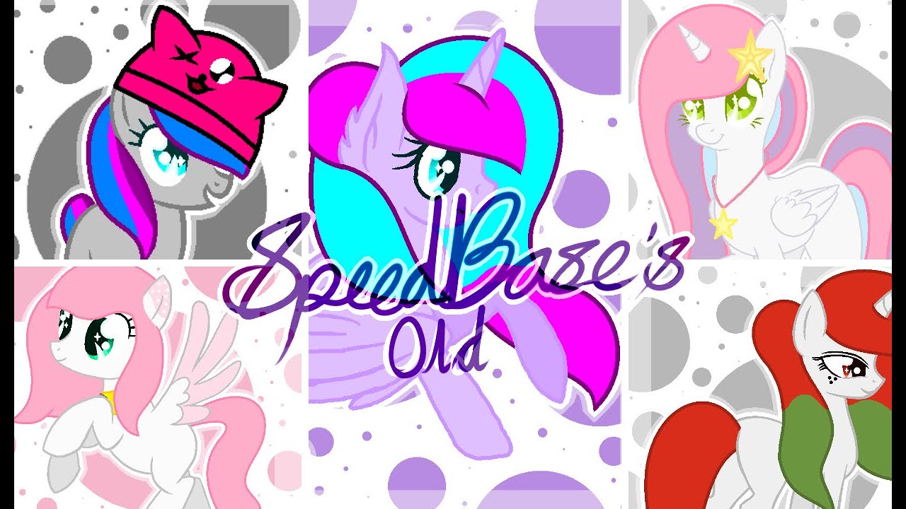 Speedpaint - Mane Six Members (MLP Oc) [OLD] - YouTube