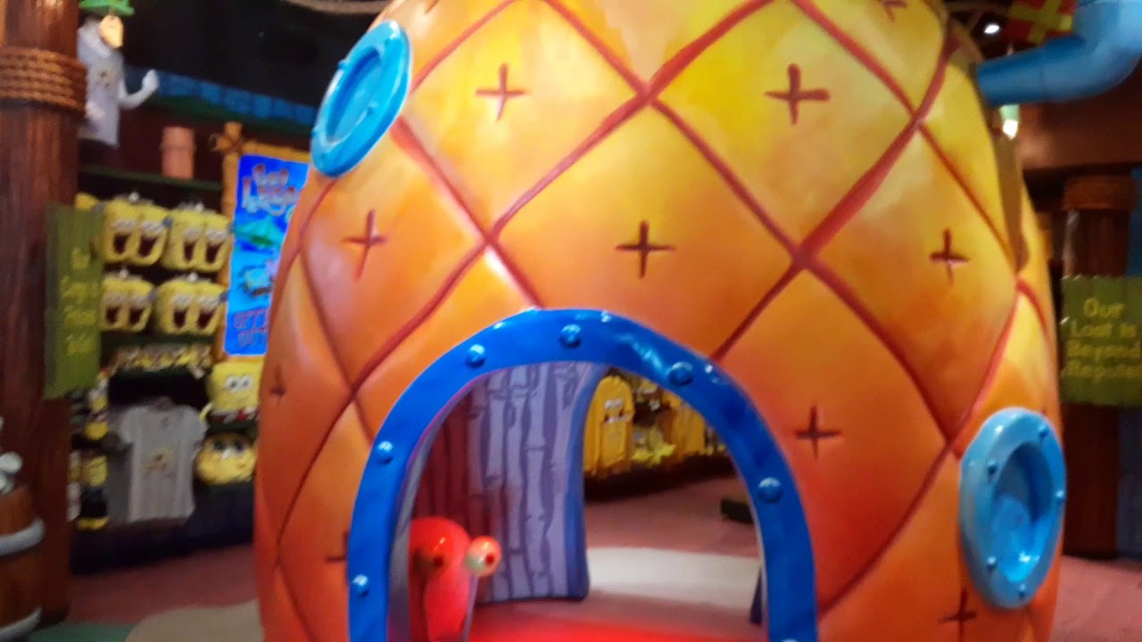 Spongebob Squarepants Universal Studios Orlando Theme Parks - YouTube