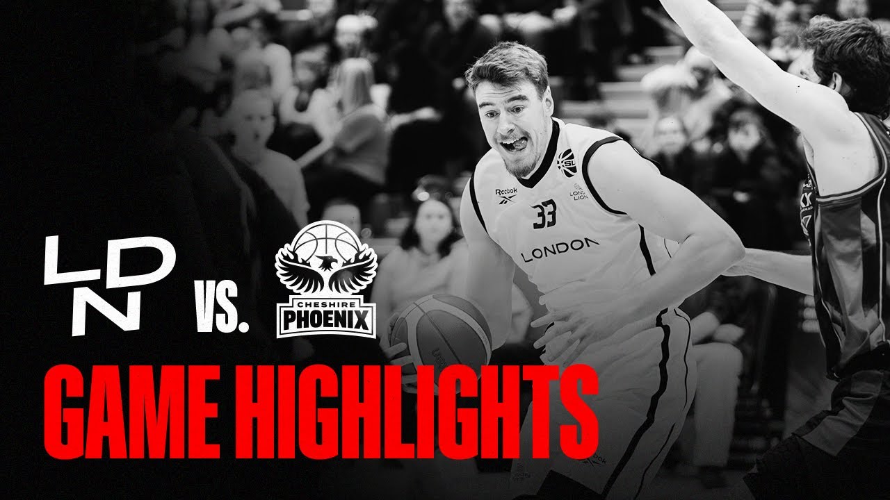 London Lions vs Manchester Basketball Full Game Highlights | SLB ...