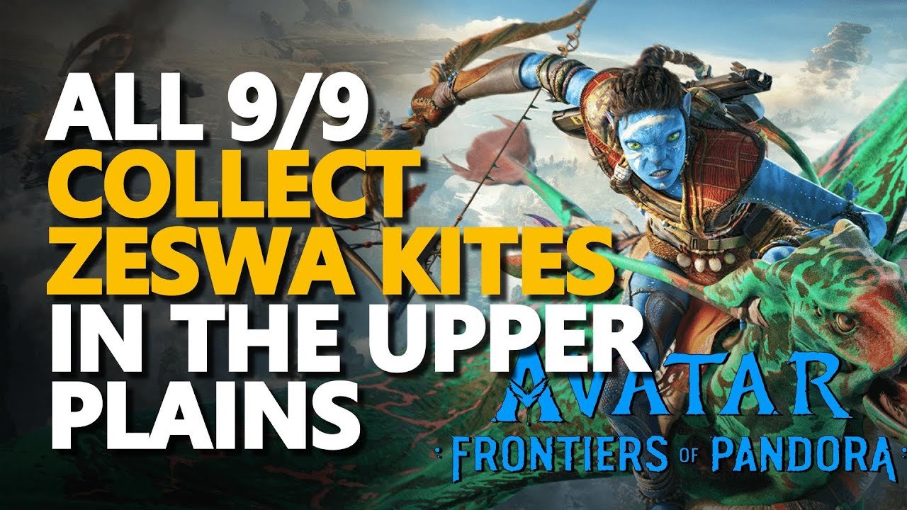 Collect Zeswa kites in the Upper Plains Avatar Frontiers of Pandora All ...
