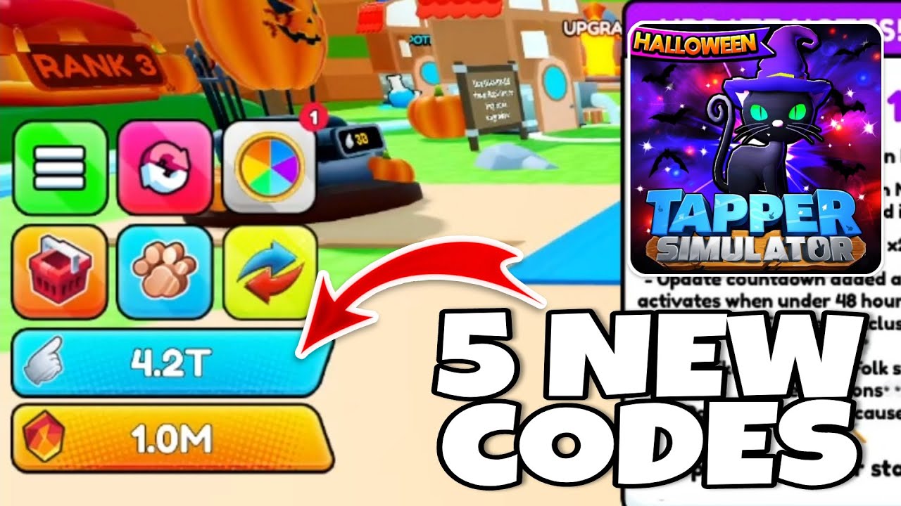 New Update Tapper simulator Roblox codes | Tapper simulator codes ...