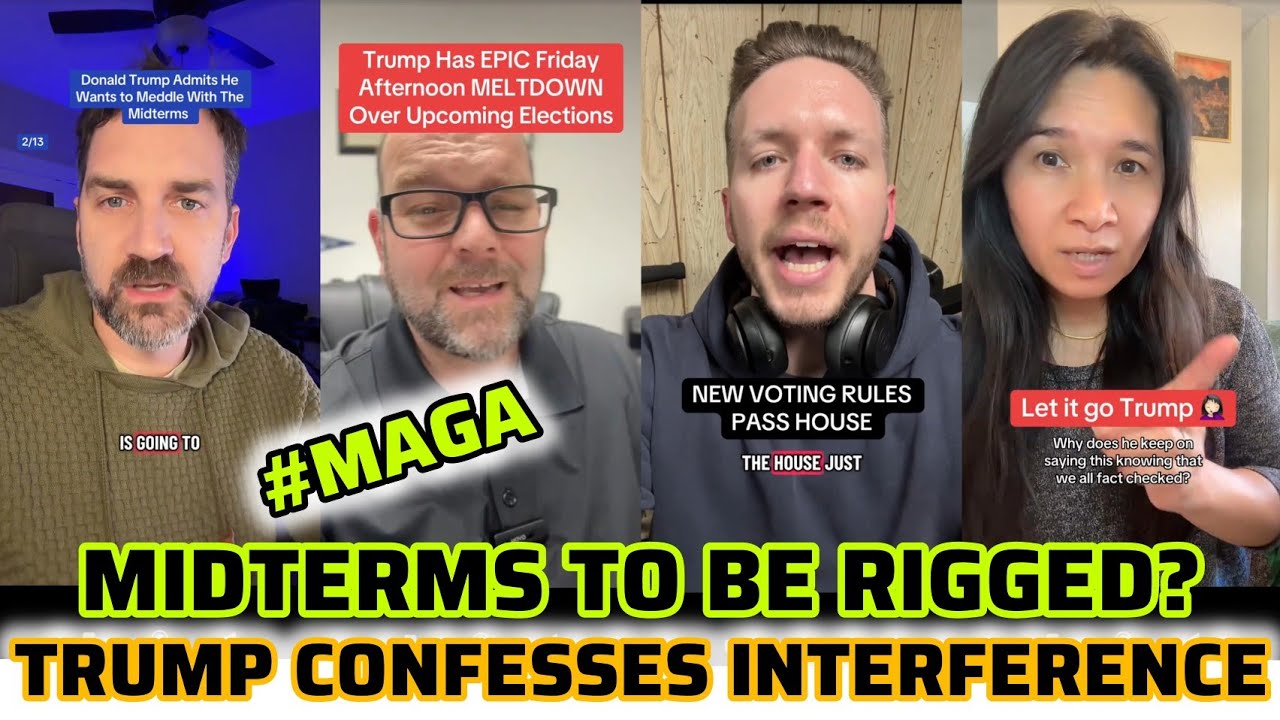 TRUMP finally admits he is planning to MESS with the MIDTERM ELECTIONS ...