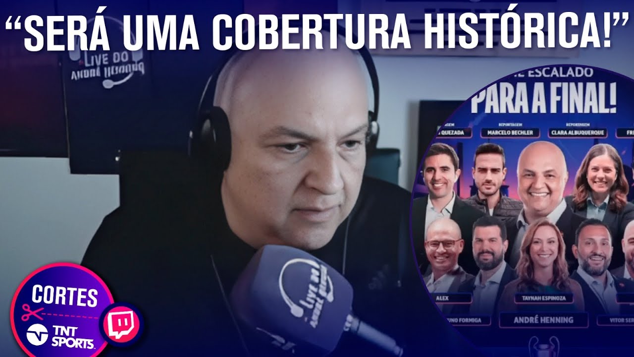 MAIS UMA FINAL! ANDRÉ HENNING APRESENTA TIME DA TNT E COMENTA EMOÇÃO DE ...