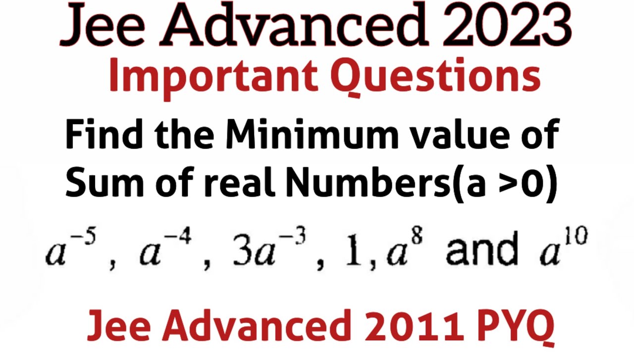 Jee Advanced 2023 Questions Maths🎯| Jee Advanced 2023 important ...