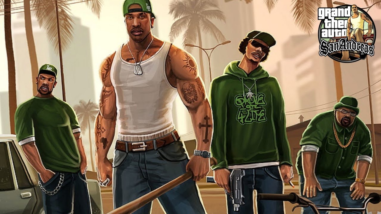 GTA San Andreas starting #1 - YouTube