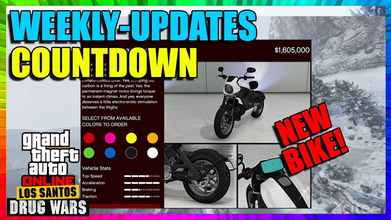 NEW Weekly Updates - 24 Hour Countdown - New Electric Bike | GTA 5 ...