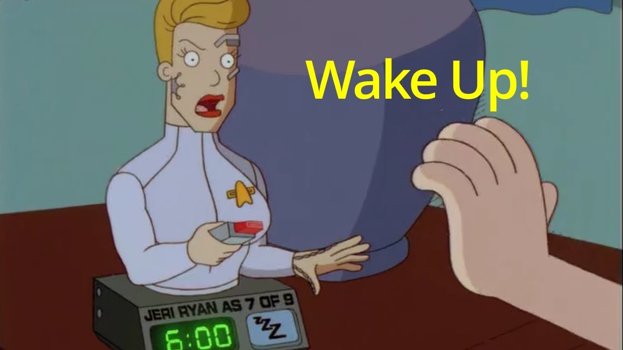 Dilbert: Jeri Ryan Alarm Clock #funny #animation #comedy - YouTube
