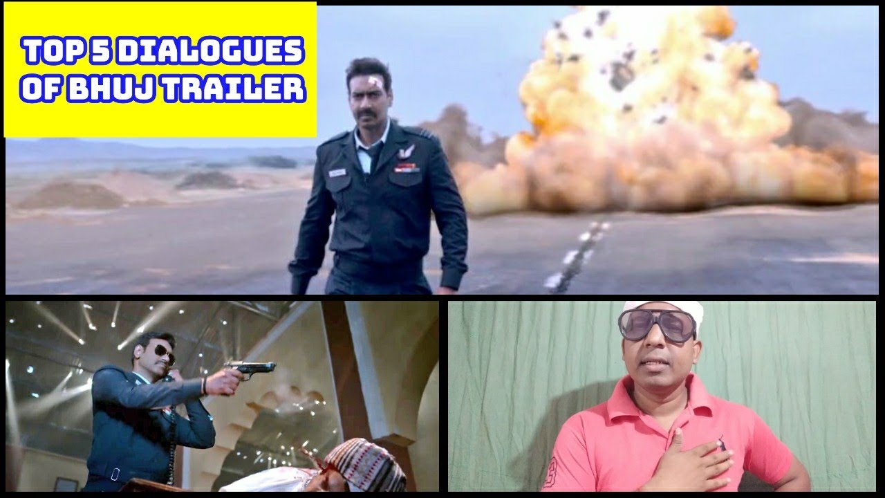 Top 5 Dialogues Of Bhuj The Pride Of India Trailer,Ajay Devgn, Sanjay ...