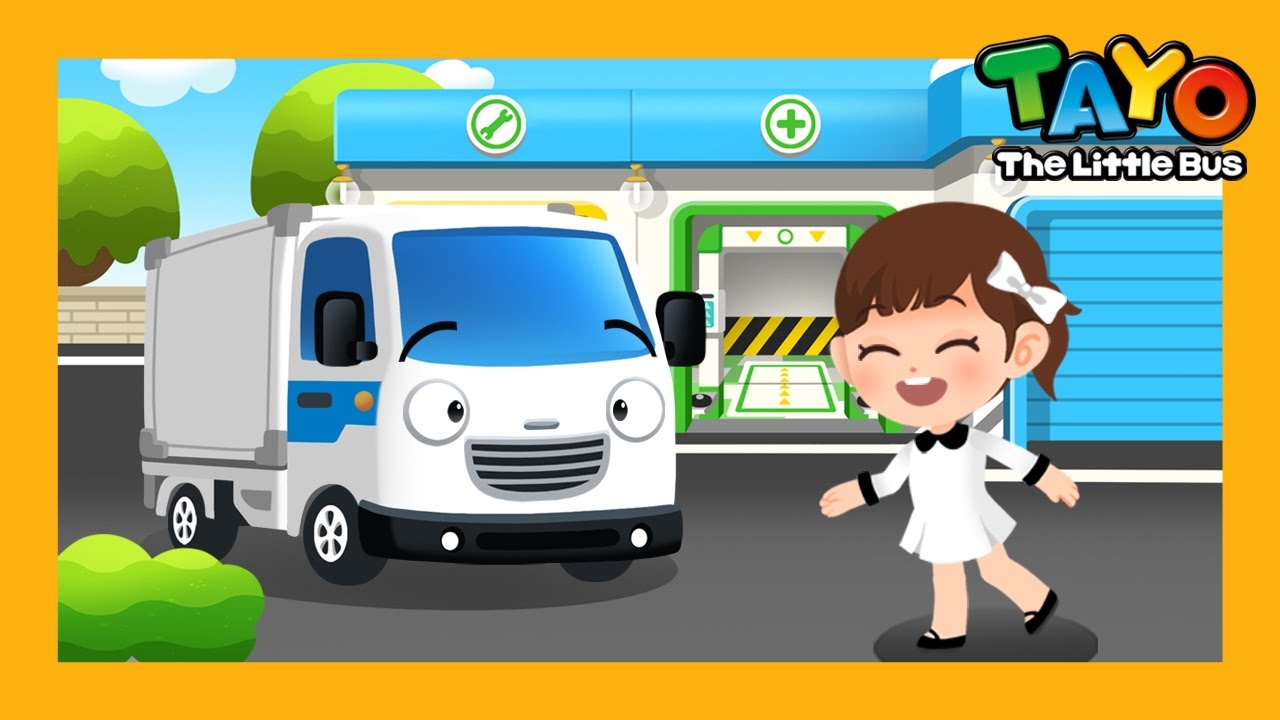 [Tayo Color Game] #09 White - YouTube