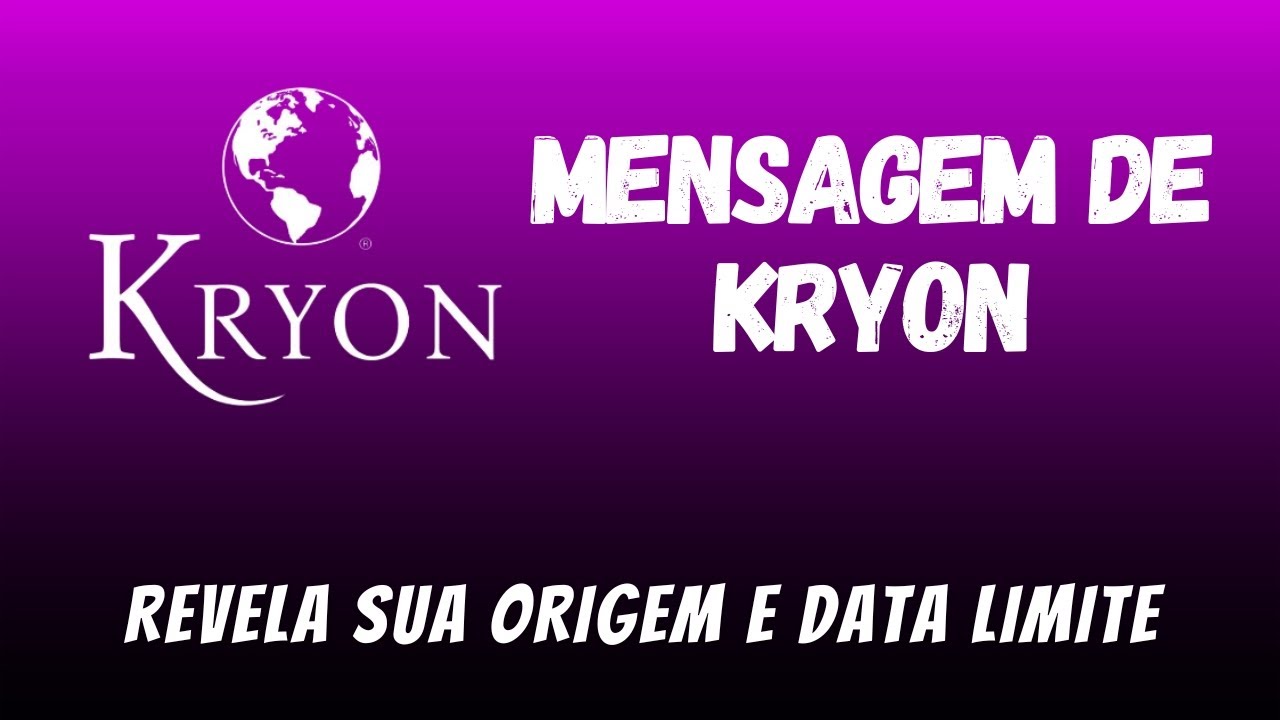 KRYON 2024 | Revela sua Origem e Data Limite - YouTube