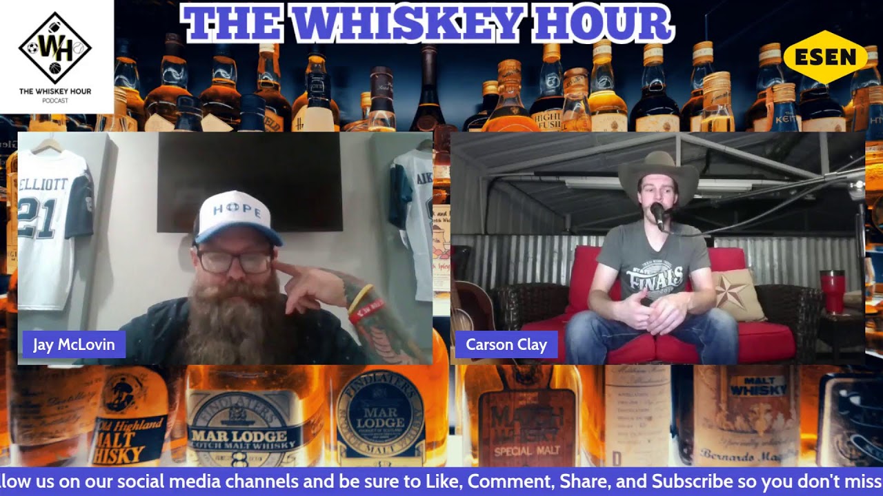 The Whiskey Hour Interviews Carson Clay - YouTube