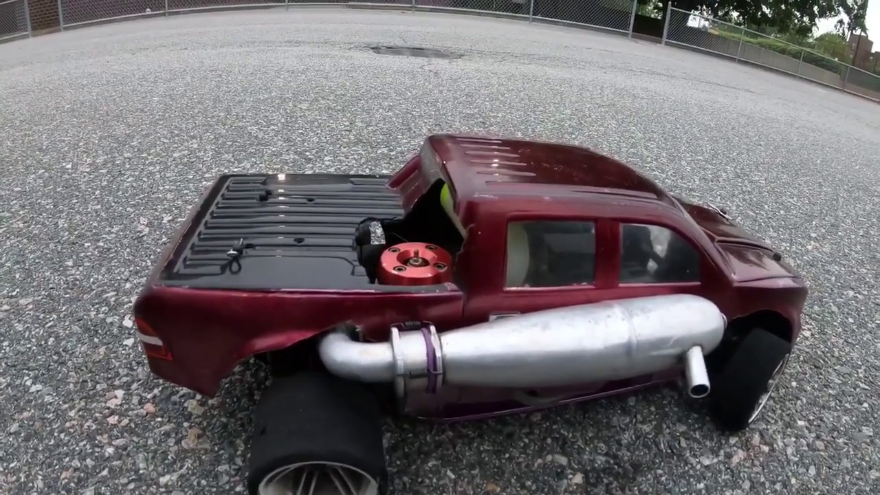 Hpi Rs4 Nitro Drag Build Quick Test and Tune - YouTube