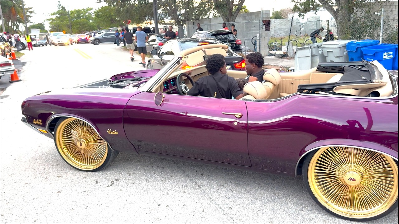 Lauderdale Whips Christmas Night Pompano Block Party - YouTube