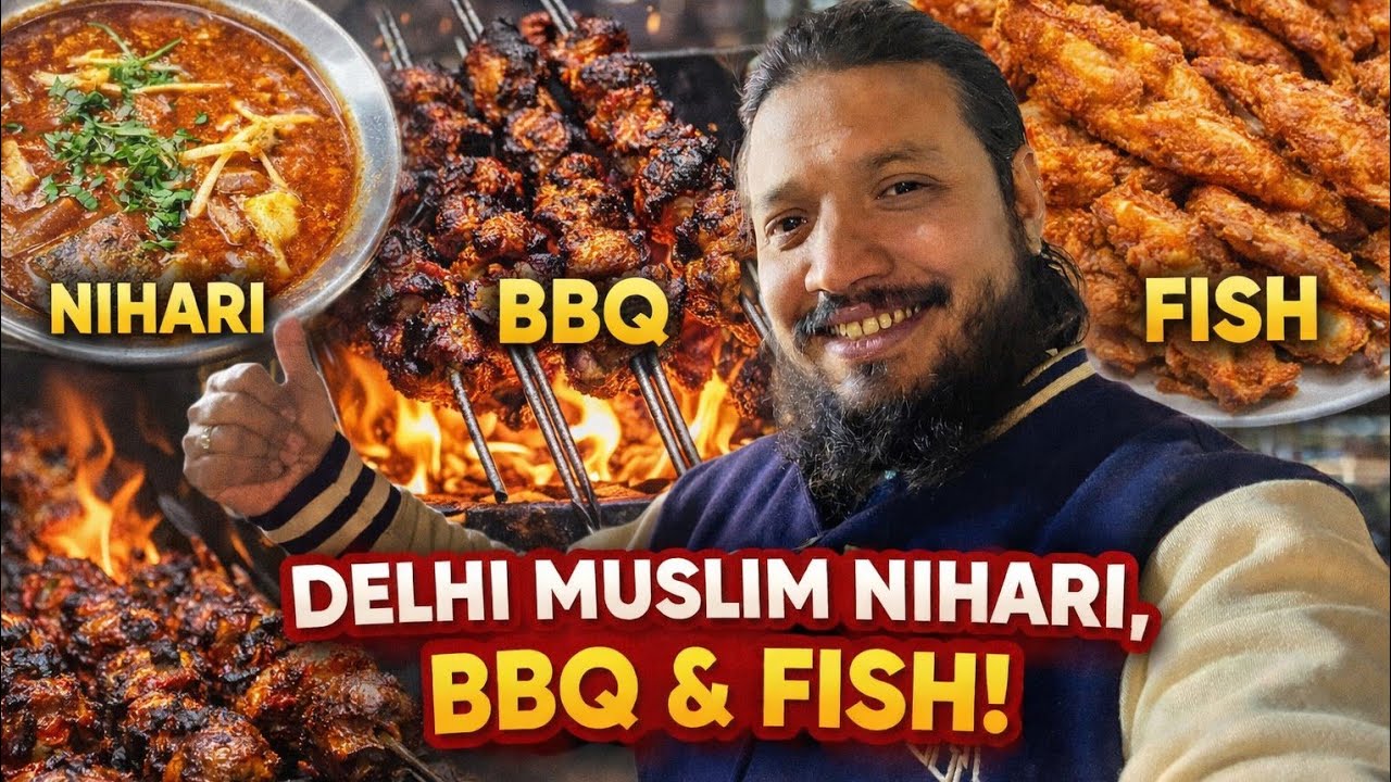 Delhi Muslim Nihari, BBQ & Fish 🤯 | Karachi Ka Sab Se Legendary Taste ...