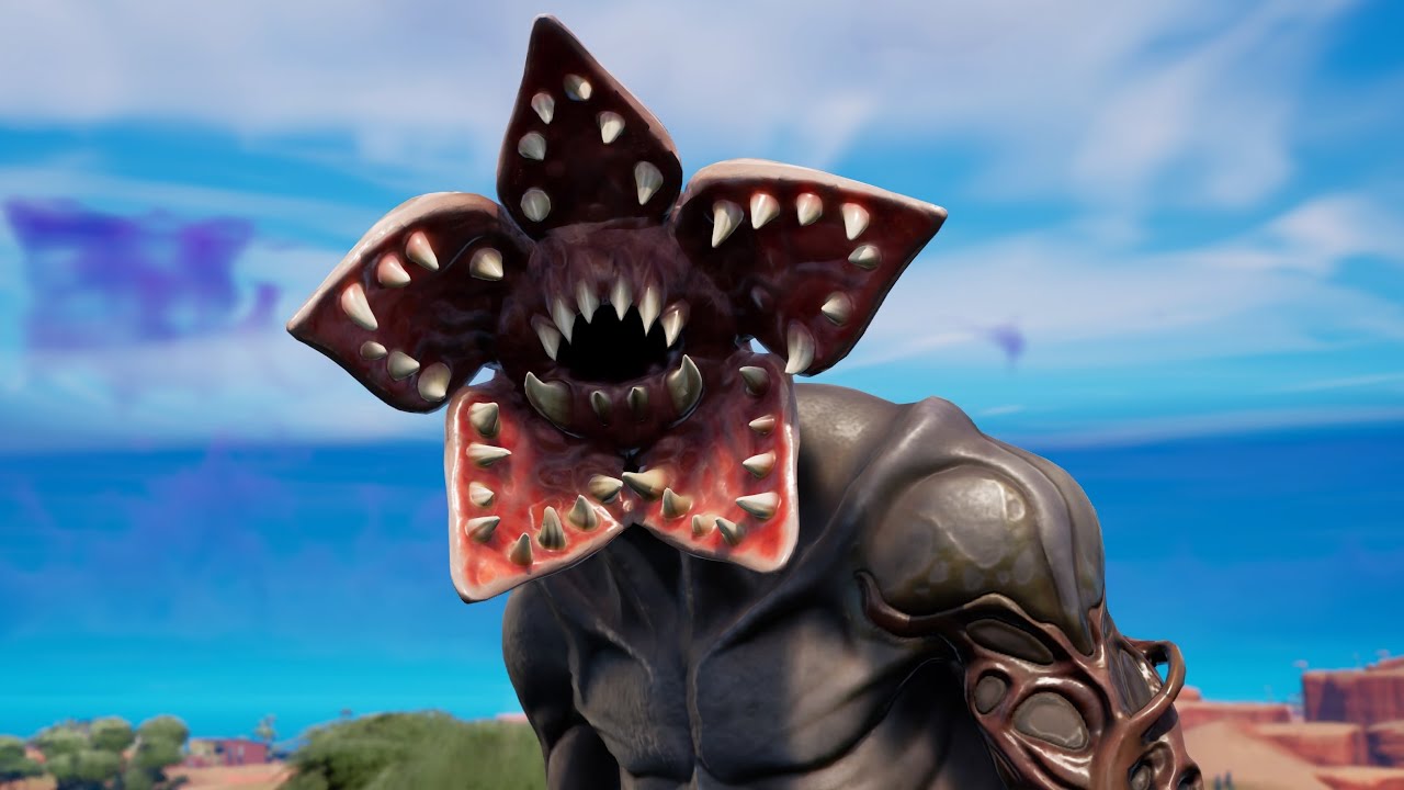 Fortnite Demogorgon Skin Review - YouTube