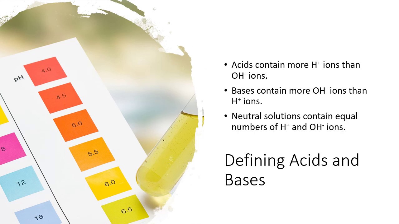 Acids and Bases at a Particle Level - YouTube