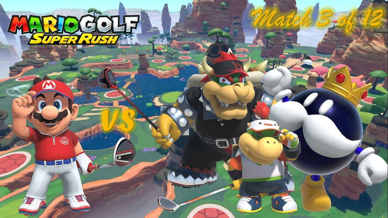 Mario Golf: Super Rush - Speed Golf - Mario VS Bowser's Minions ...