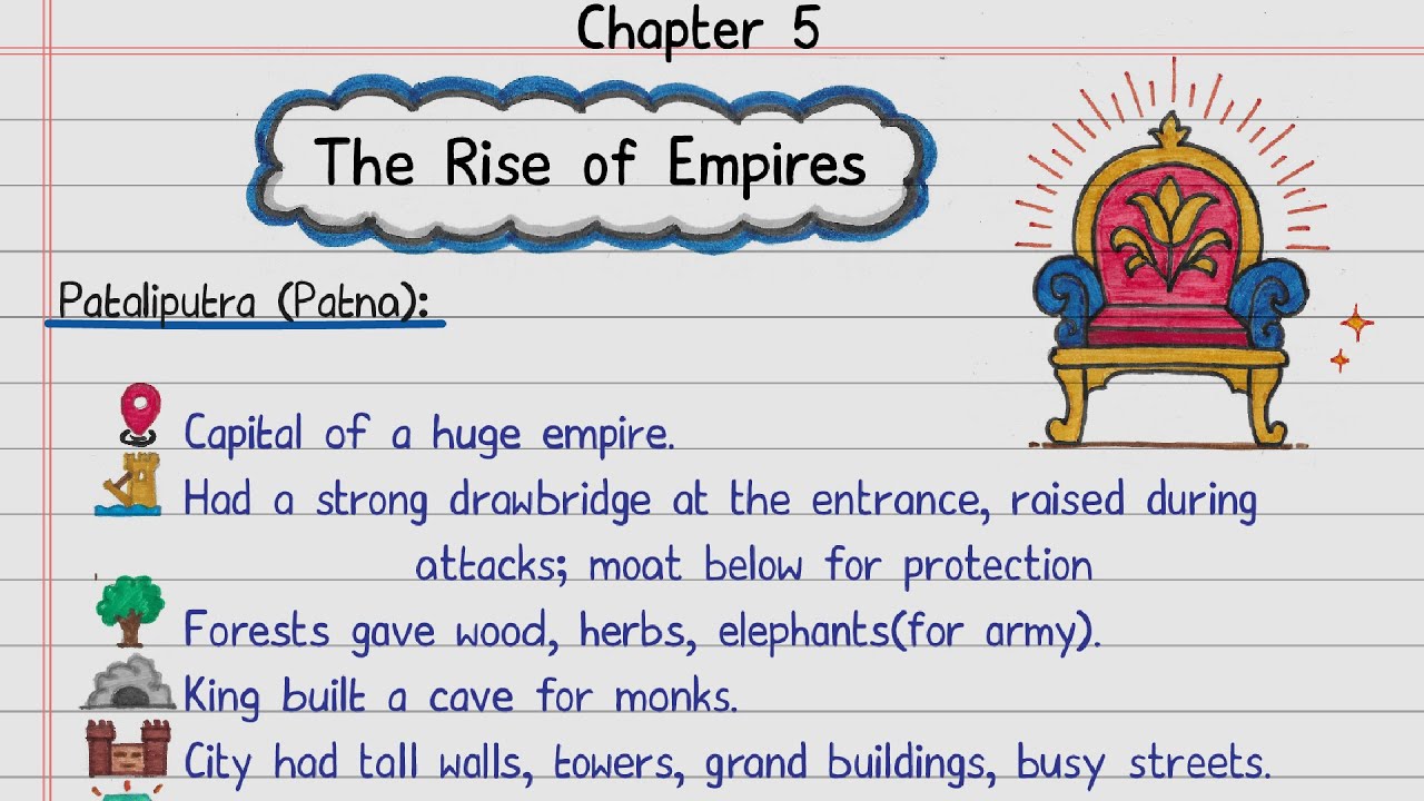 📝Notes | The Rise of Empires | Class 7 Social Science | NCERT ...