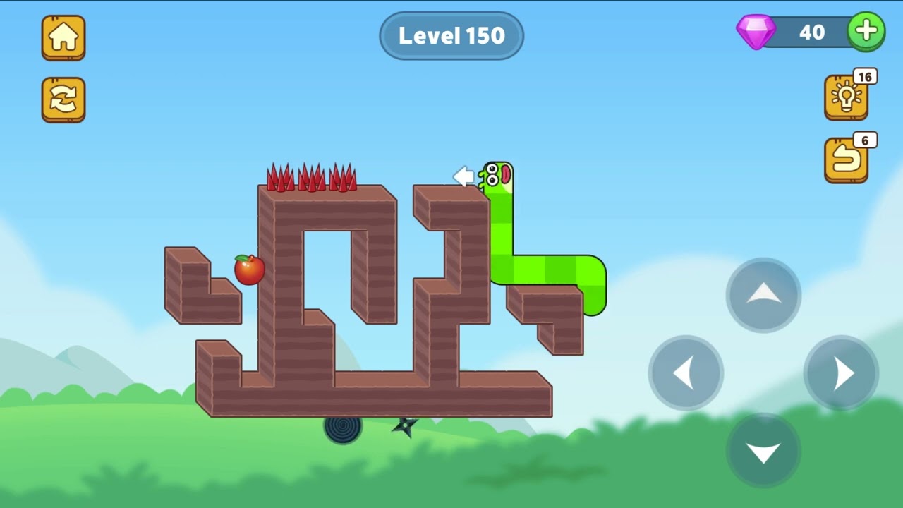 Hungry Worm - Greedy Worm Level 150 - YouTube