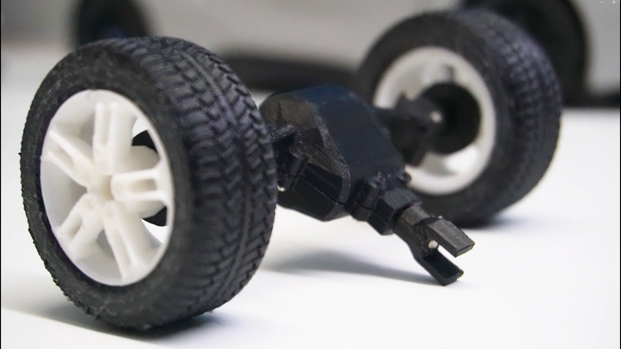 1:18 3D Printed Mahindra Thar Differential Rear axel | Part-1 - YouTube