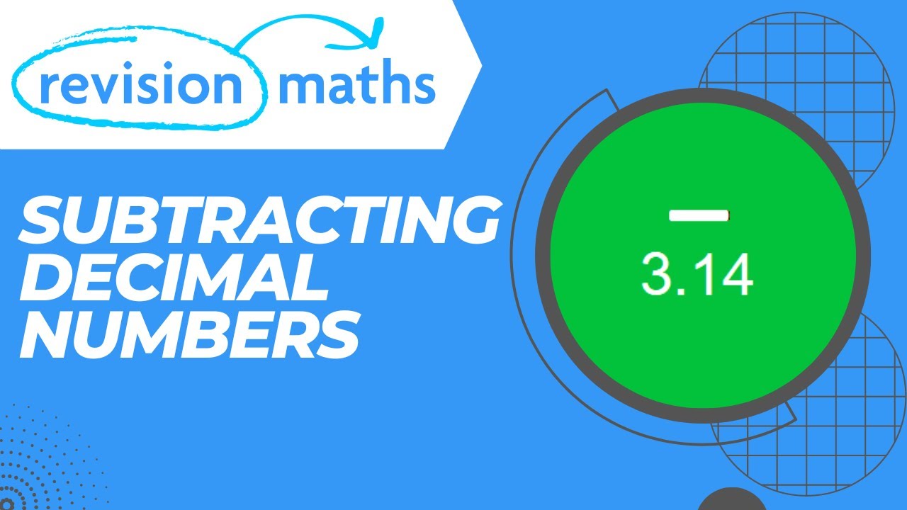 Subtracting Decimals - YouTube