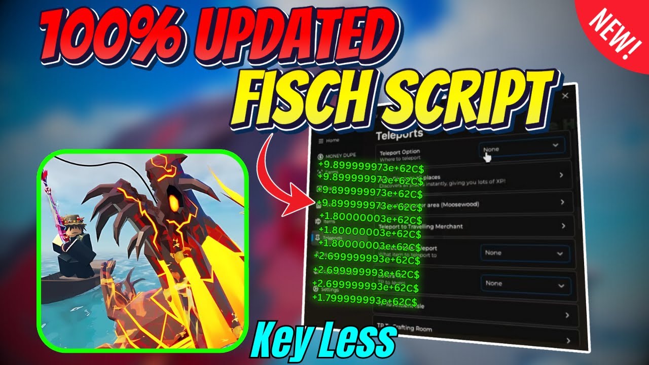 Fisch Script GUI 🎣 – OP Dupe, Auto Sell & Anti-Staff Bypass 🛡️ [No Key ...