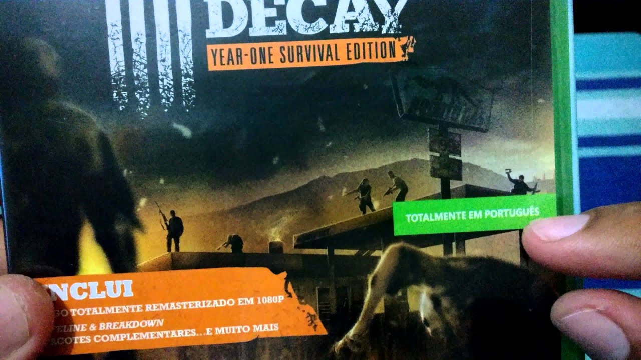 [Unboxing - XBox One] State of Decay Year One Survival Edition - PT-BR ...