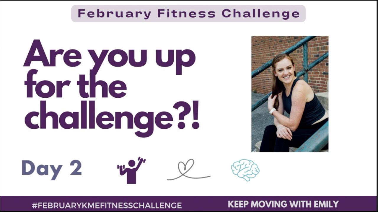 February Fitness Challenge- Day 2 SEATED VERSION - YouTube