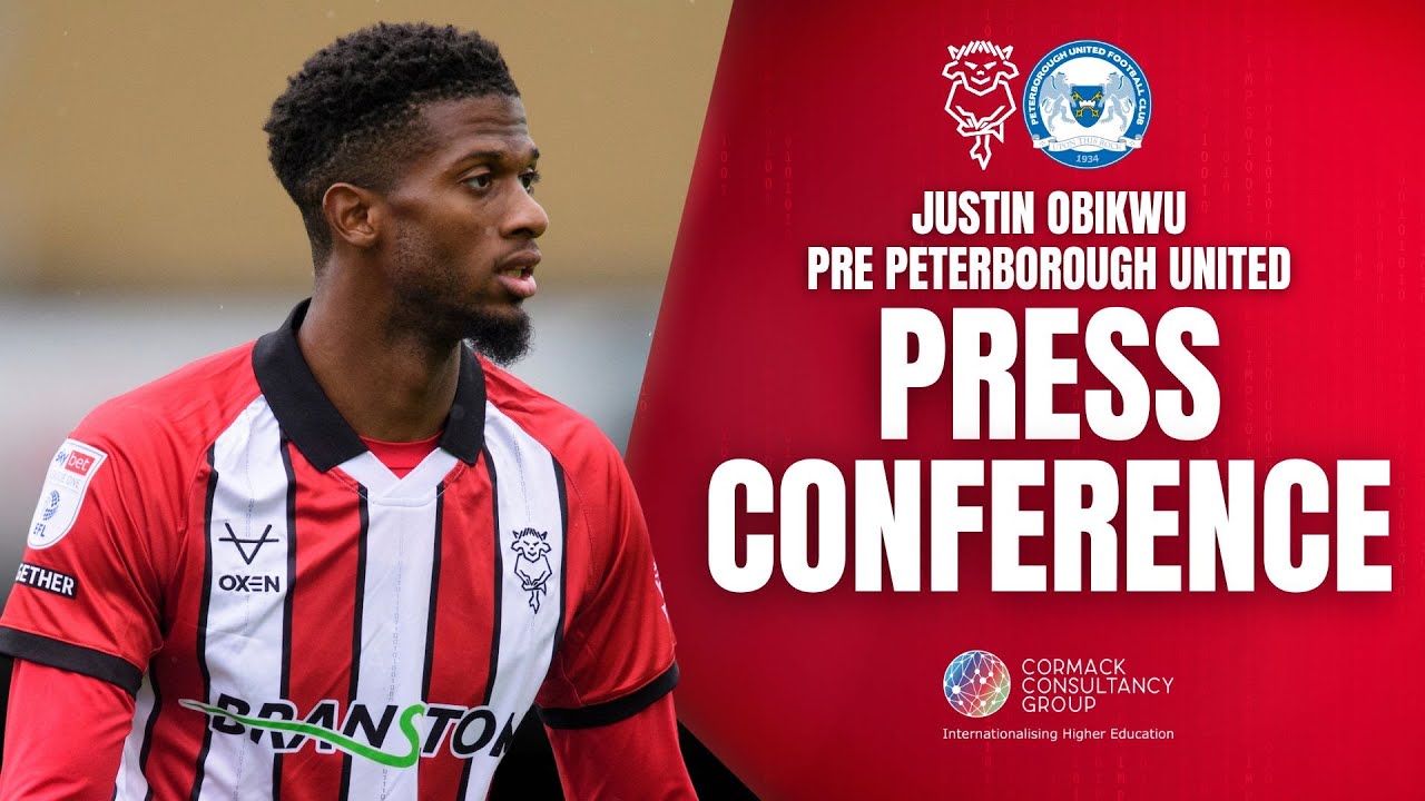 Justin Obikwu pre Peterborough United - YouTube
