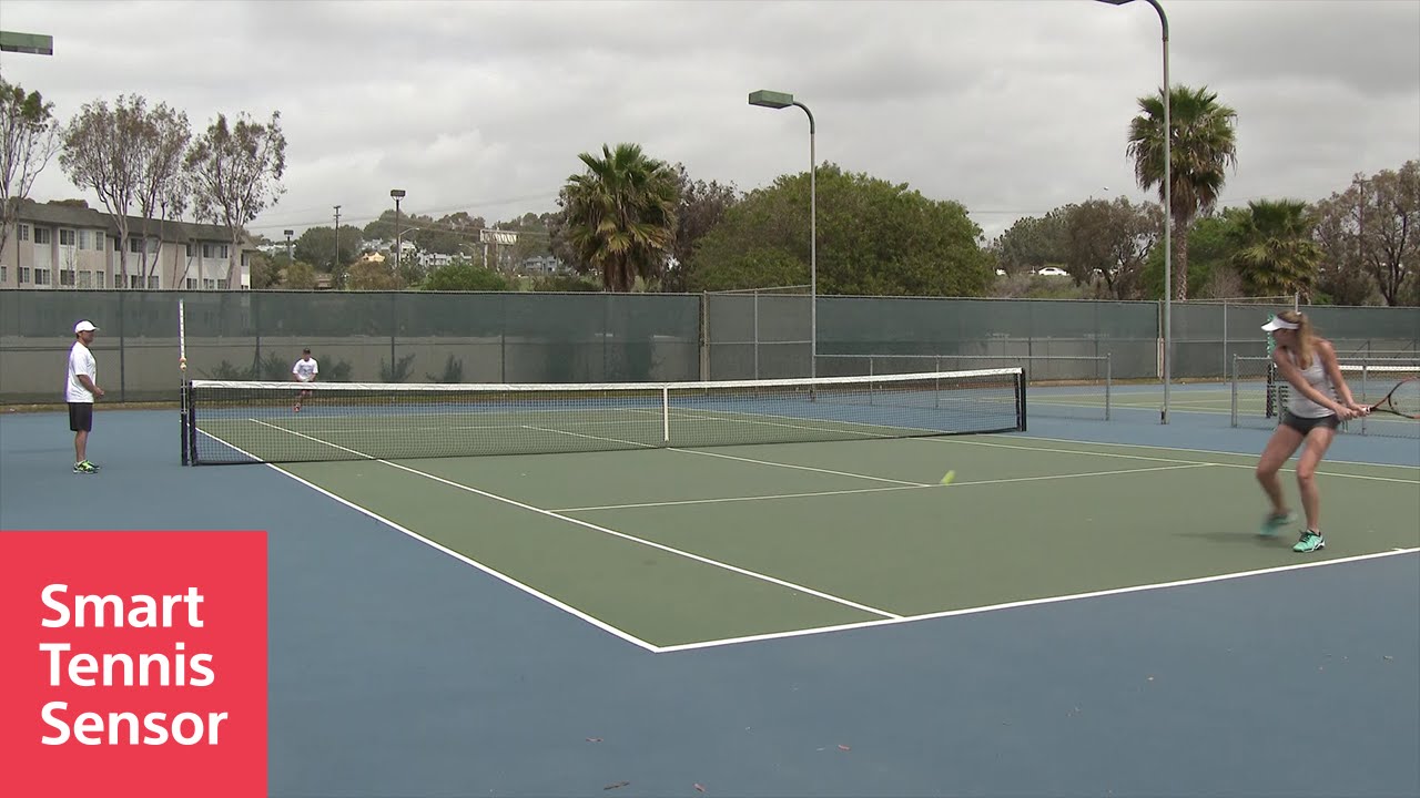 How to improve your tennis match using the Sony Smart Tennis Sensor ...