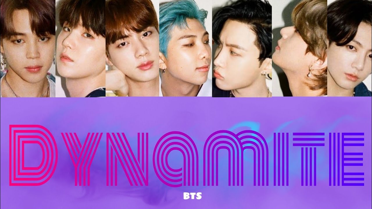 방탄소년단 (BTS) - " DYNAMITE " Color Coded Lyrics - YouTube