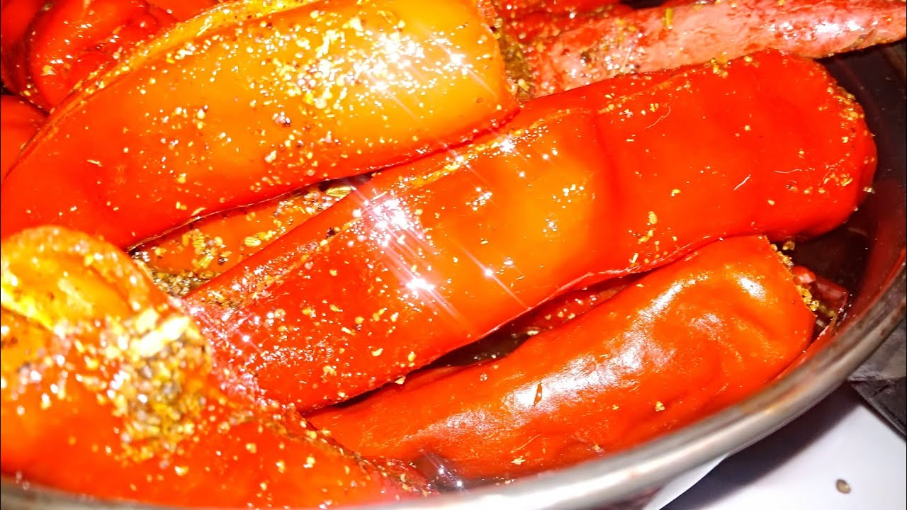 लाल मिर्ची अचार बनाने का आसान तरीका|How To Make Redchilly Pickle ...