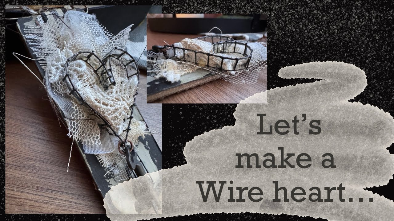 “Rustic Wire Heart - Tutorial!” #wireart - YouTube