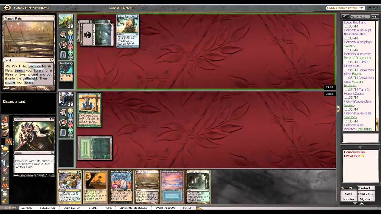 05/27/2014 - Drew Levin - Iname Recurring Vs Pox - Round 1 [Magic: the ...