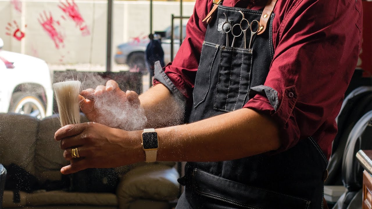 Inside GoodFellas Barber shop and Salon - YouTube