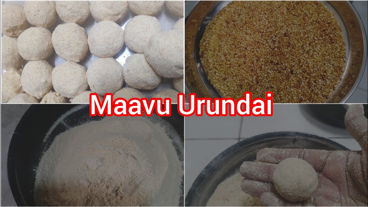 Maavu Urundai Sweet Recipe | மாவு உருண்டை | ARUNMAHA//அருண்மகா - YouTube